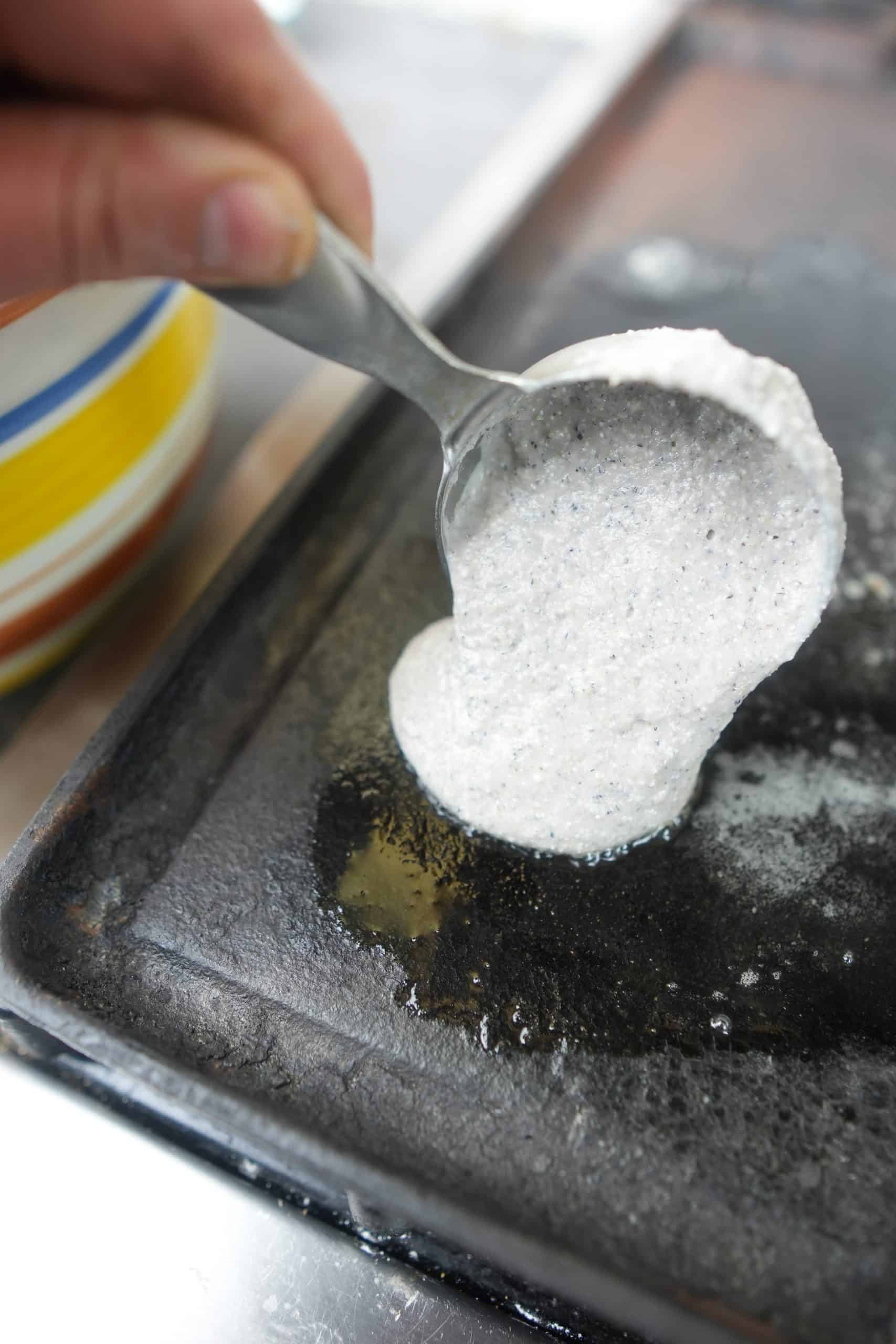 New Mexico Blue Corn Pancakes with Piñon Butter - Cinnamon Snail