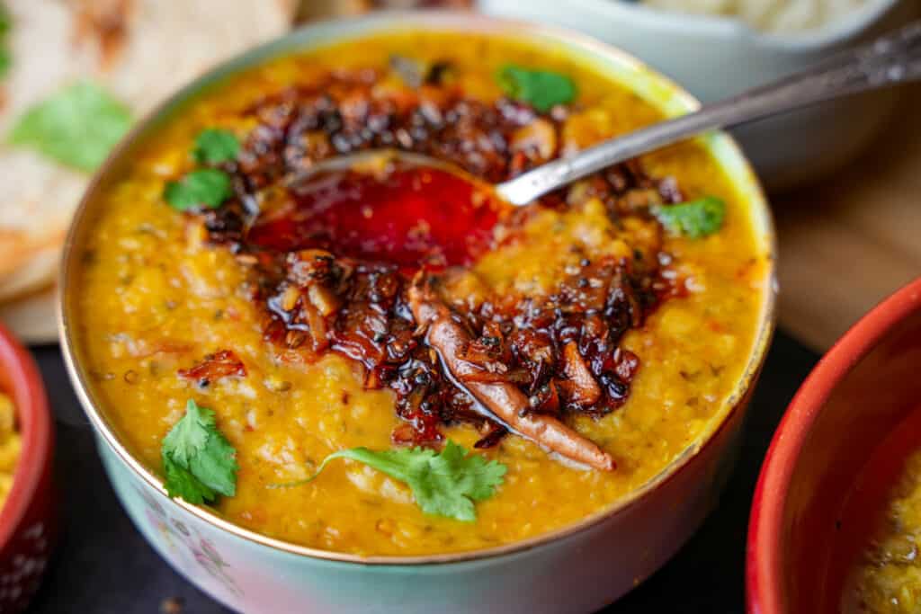 North Indian Arhar Dal Tadka (Toor Dal Recipe)