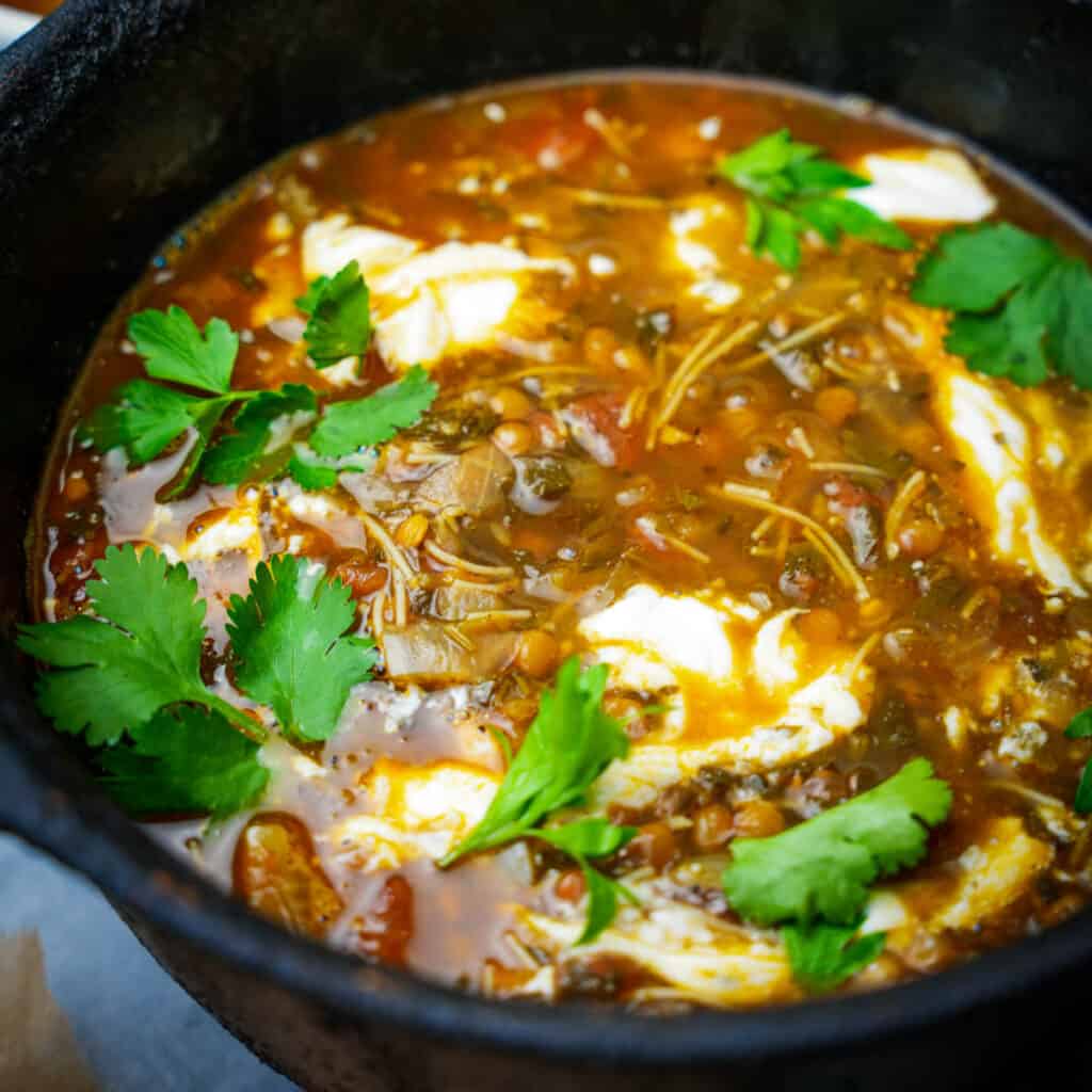 Harira Recipe (Vegan Moroccan Tomato Soup)