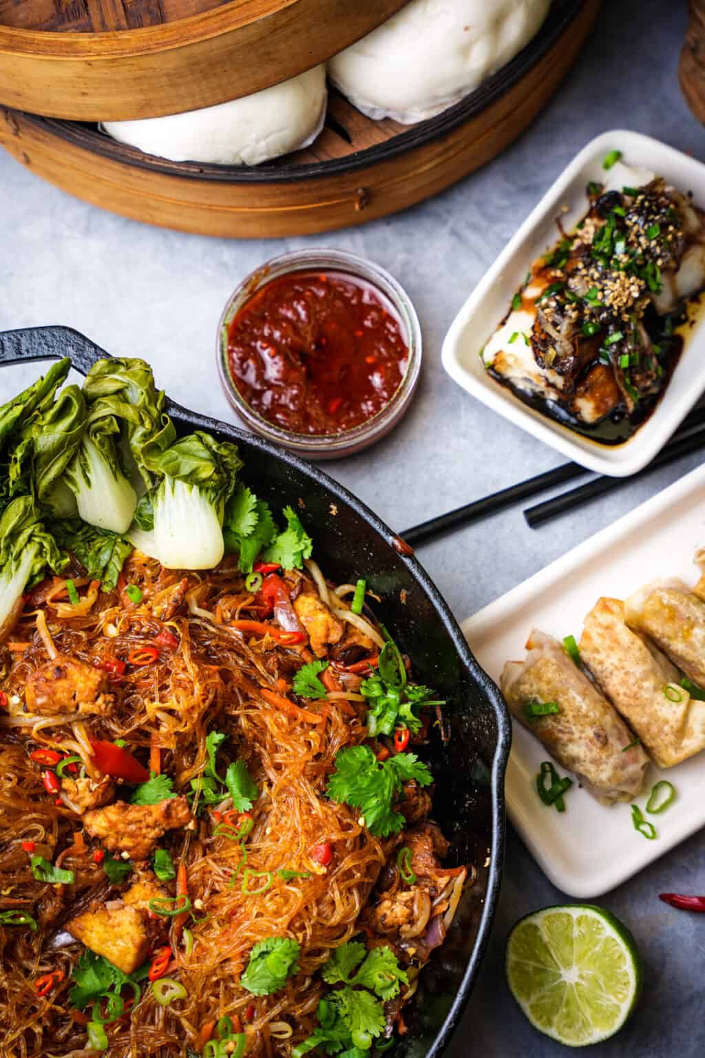 Pad Woon Sen (Thai Stir-Fried Glass Noodles)
