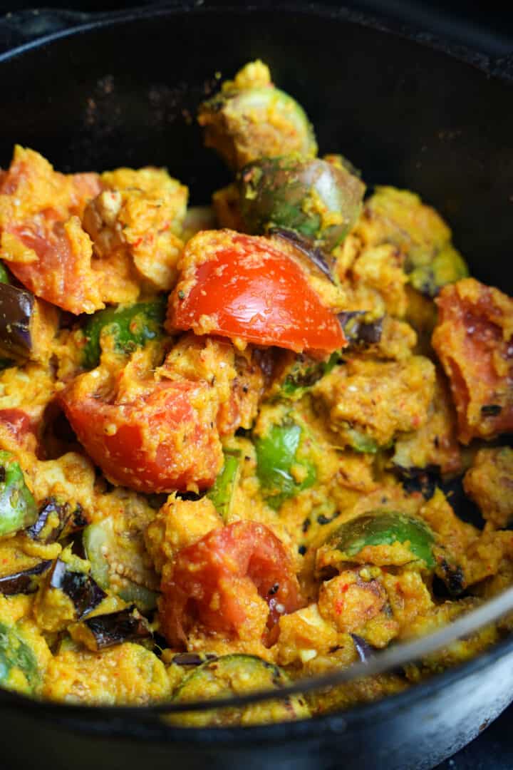Lontong Sayur Lodeh (Indonesian Coconut Milk & Vegetable Stew)