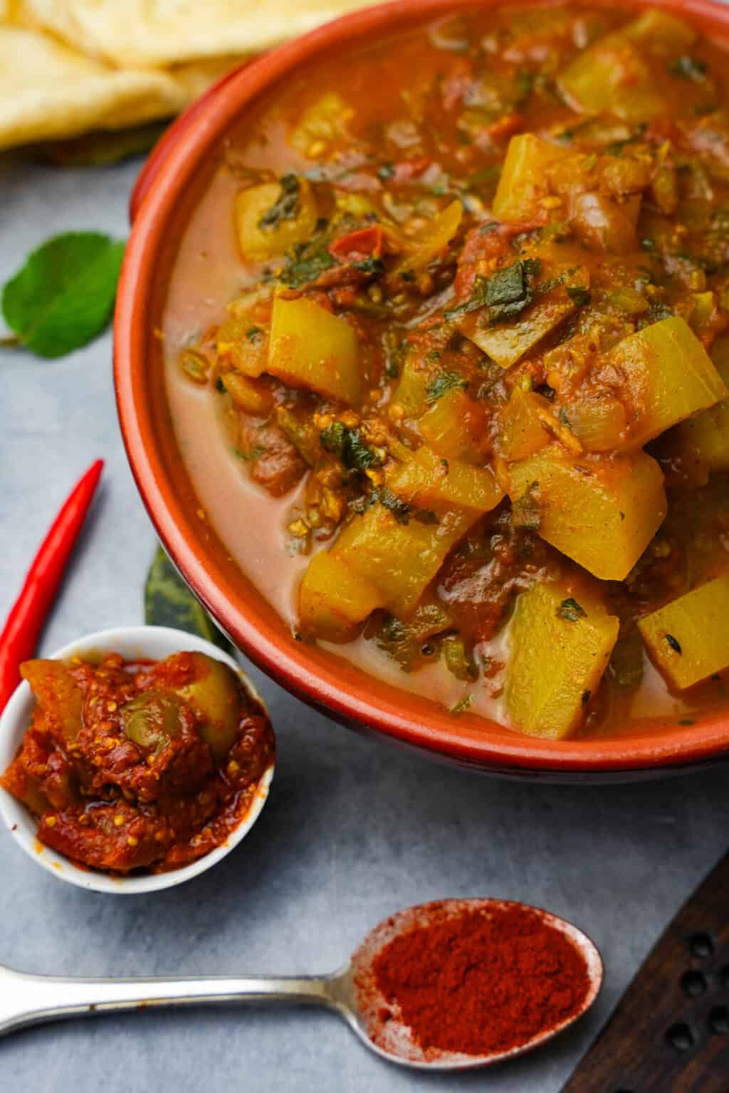 Lauki Ki Sabji recipe (Indian lauki sabzi Recipe) Cinnamon Snail