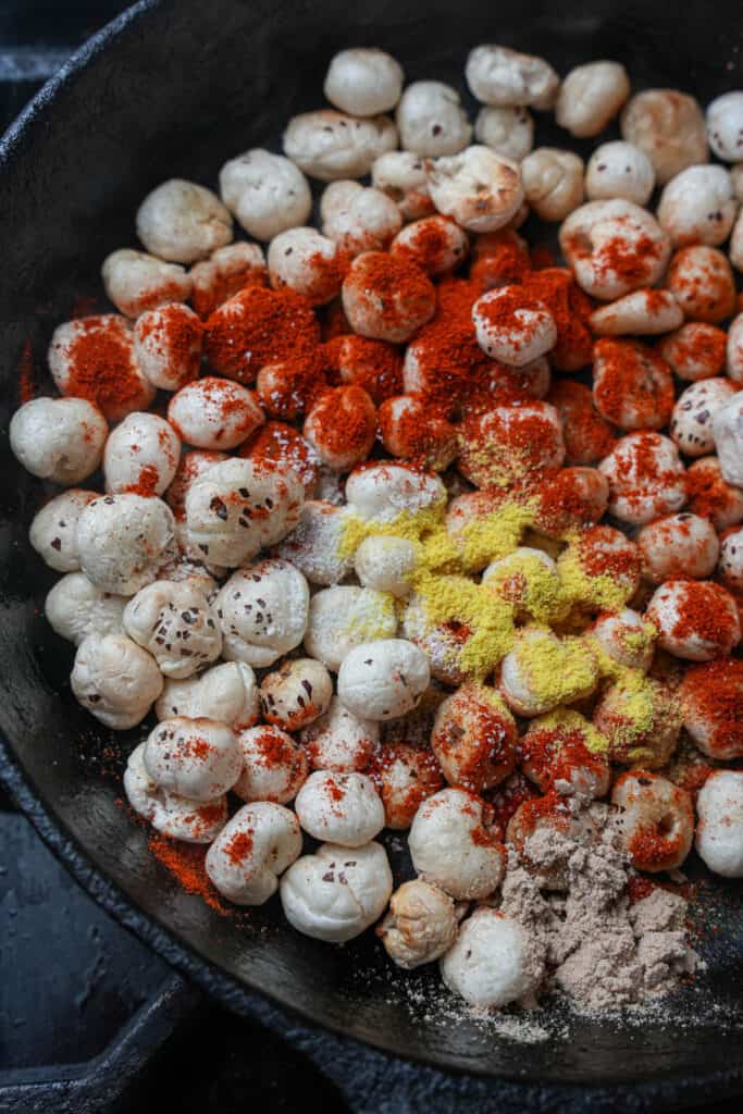 Masala Phool Makhana (Roasted Fox Nut Masala Recipe)