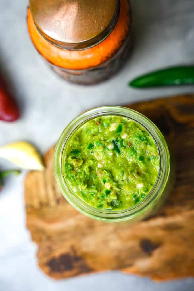 Shatta Sauce (Middle Eastern Red or Green Chili Paste)