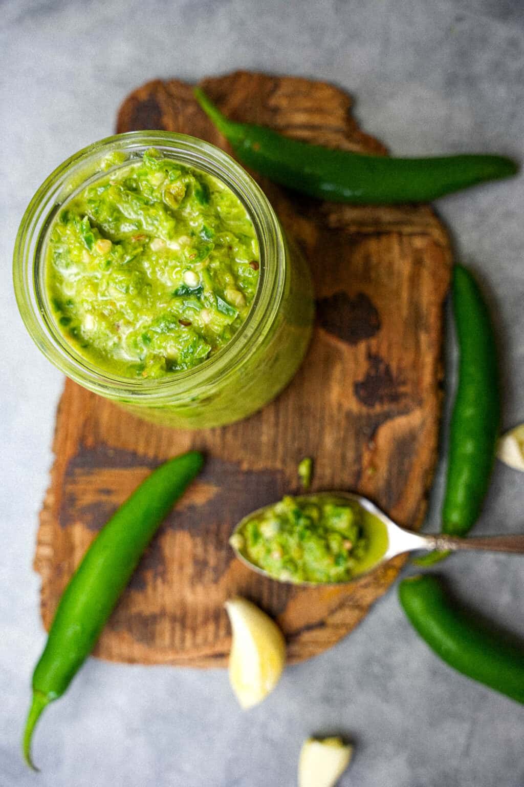 Shatta Sauce (Middle Eastern Red or Green Chili Paste)