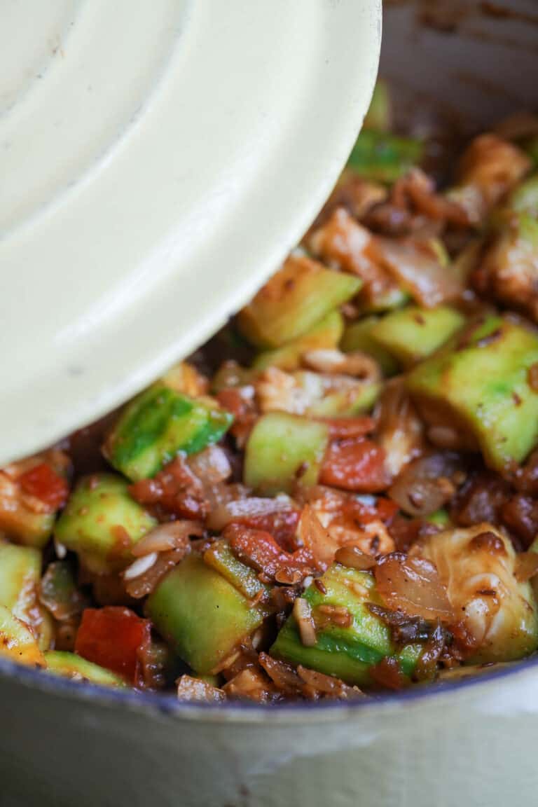 Turai Sabzi (Gujarati Ridge Gourd Curry) - Cinnamon Snail