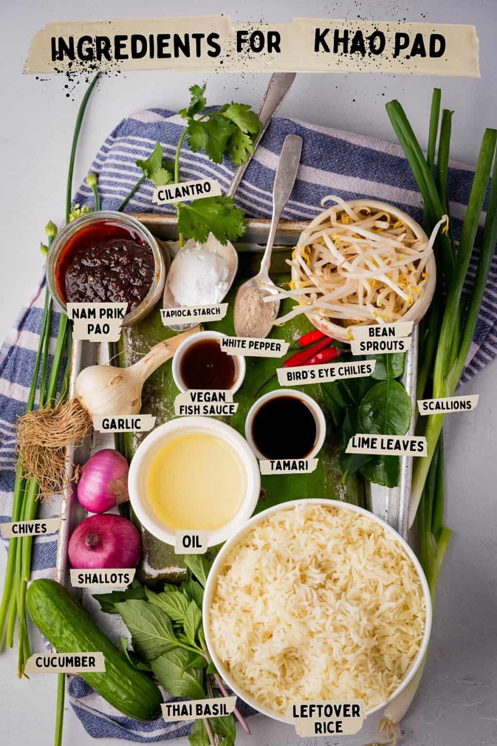 Khao Pad (Vegan Thai Fried Rice)