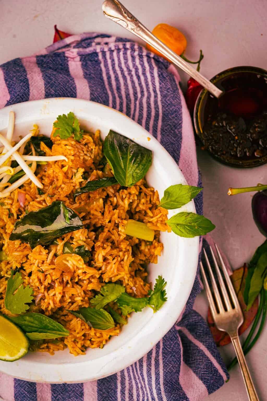 Khao Pad (Vegan Thai Fried Rice)