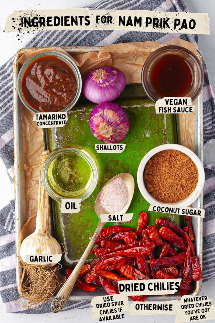 Nam Prik Pao (Vegan Thai Chili Jam)