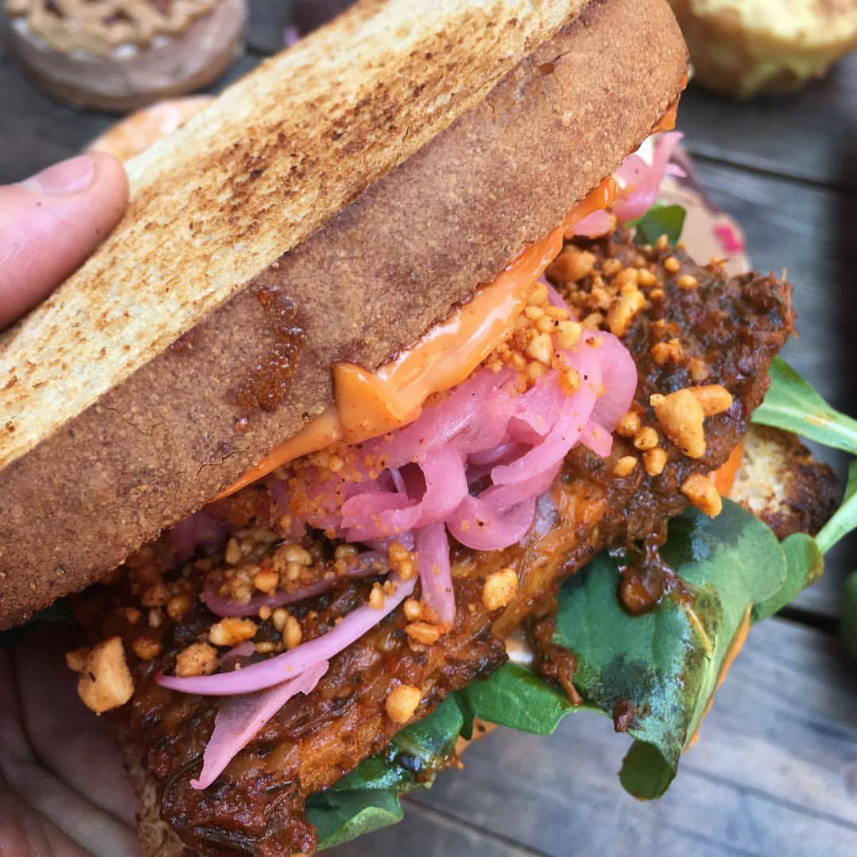 Vegan Sandwich Hall of Fame Cooking Class - Cinnamon Snail