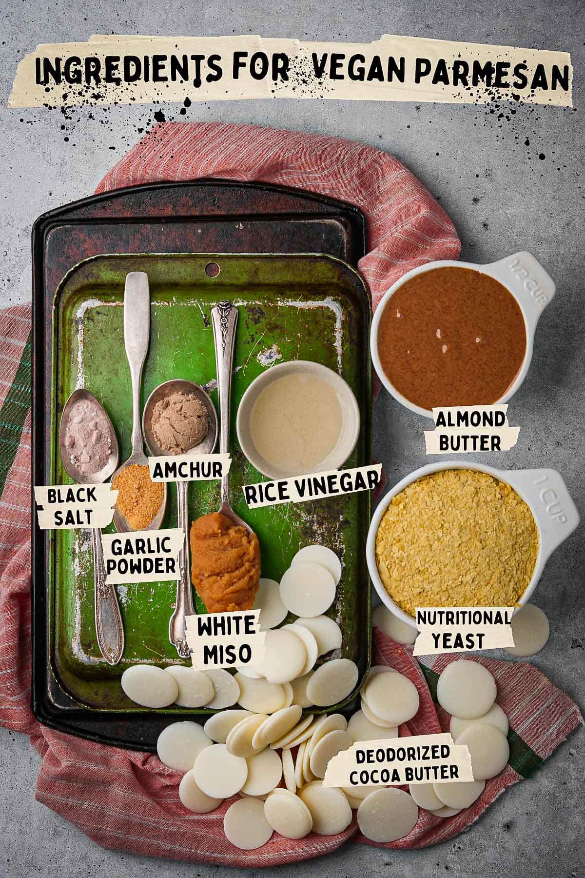 Vegan Parmesan Cheese Cinnamon Snail