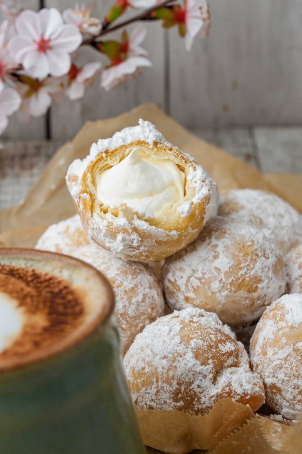Pizzaria-Style Zeppole (Without Dairy) - Cinnamon Snail