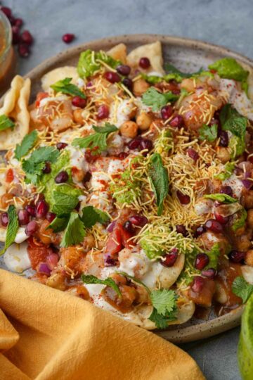 Vegan Aloo Papri Chaat - Cinnamon Snail