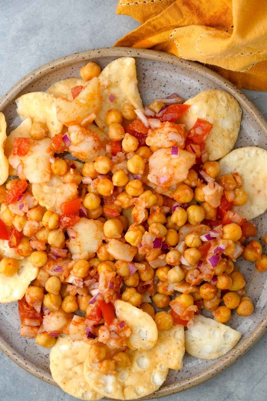 Vegan Aloo Papri Chaat - Cinnamon Snail