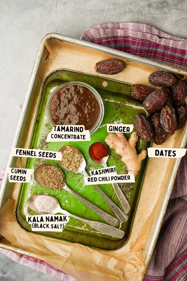 Tamarind Date Chutney (Imli Chutney Recipe) - Cinnamon Snail
