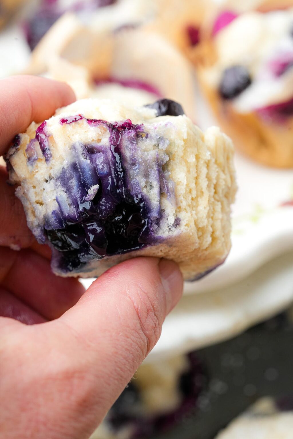 Vegan Blueberry Muffins (Dairy-Free Ritz Carlton Recipe) - Cinnamon Snail