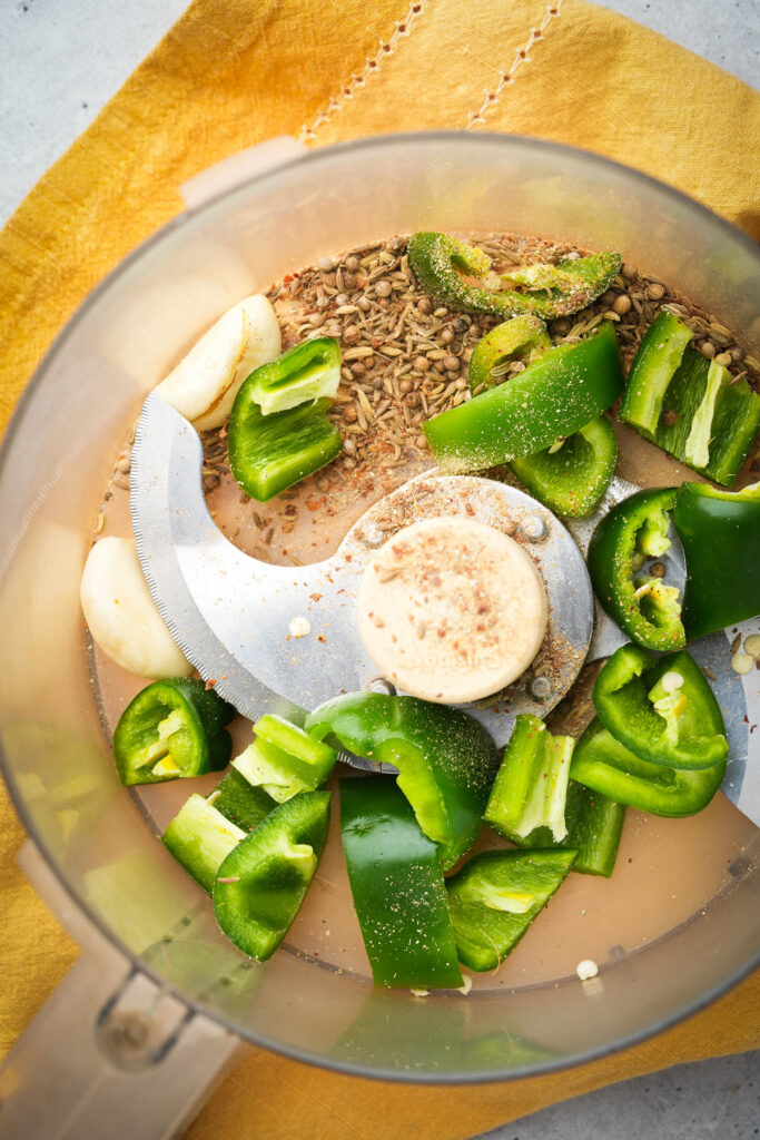 Zhoug (Yemeni Spicy Herb Sauce - AKA Skhug & Zhug) - Cinnamon Snail