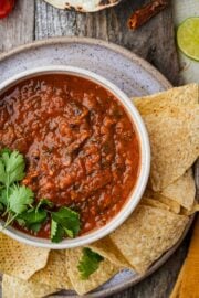 The Best Salsa Roja Recipe - Cinnamon Snail