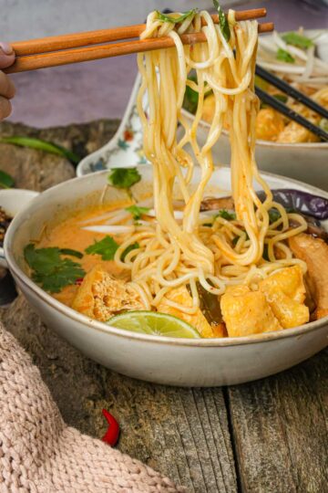 Easy One-Pot Curry Laksa (Malaysian Coconut Noodle Soup) - Cinnamon Snail