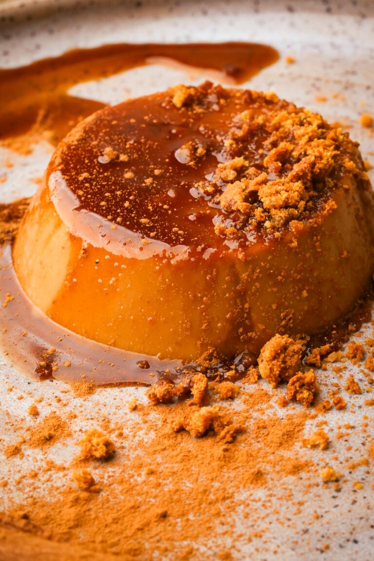 Fast Pumpkin Flan Recipe with Ginger Caramel