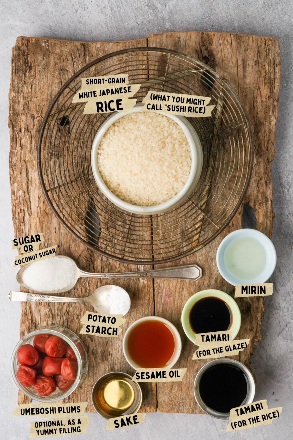 Yaki Onigiri (Crispy Japanese Grilled Rice Balls)