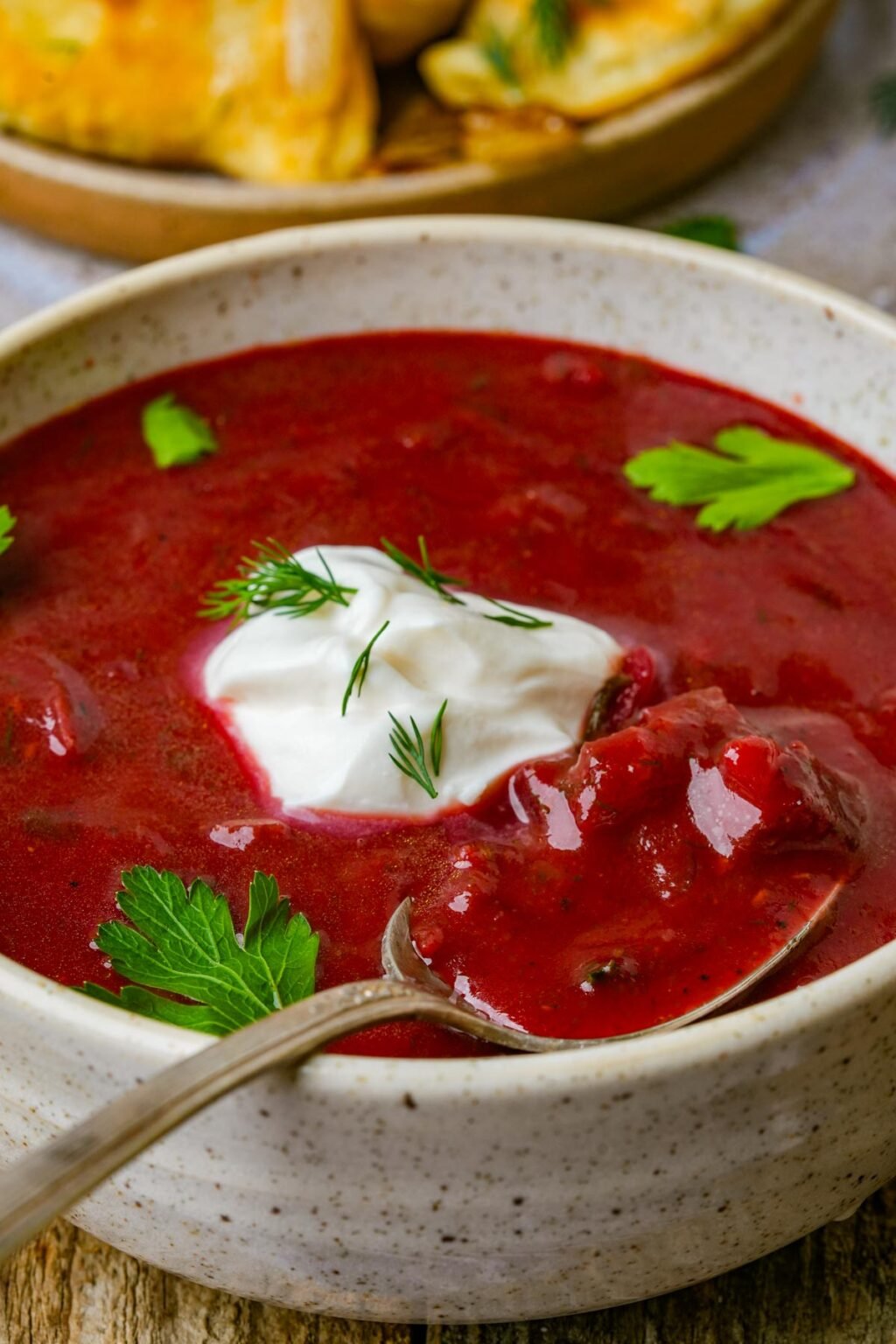Vegan Borscht Recipe (Ukrainian Beet Soup)