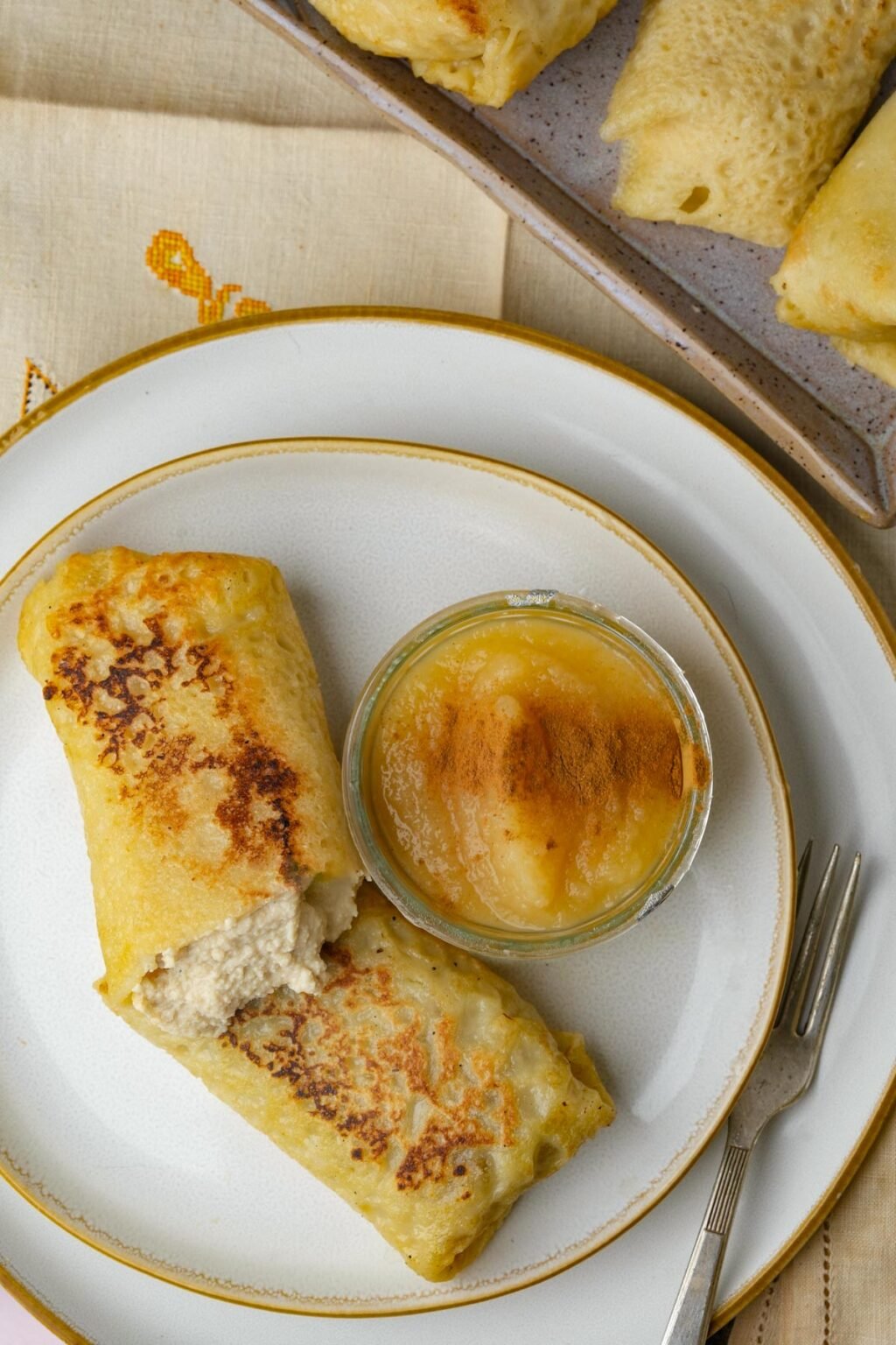 Vegan Blintzes Recipe (Sweet Cheese or Savory)
