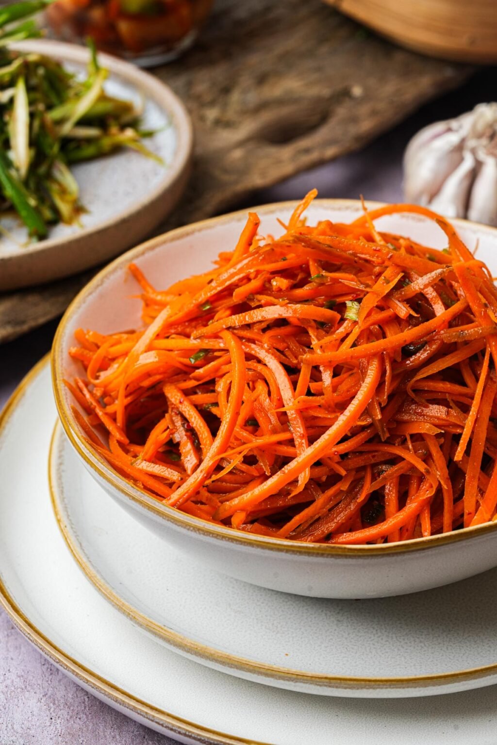 Korean Carrot Salad Recipe (Morkovcha)