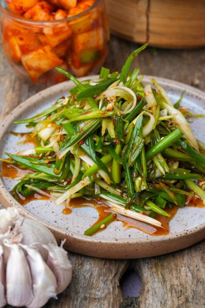 Korean Scallion Salad (Pa Muchim)