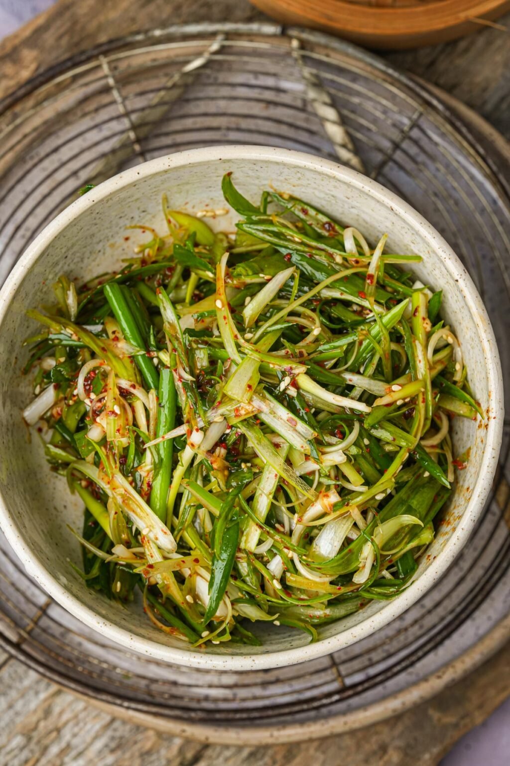 Korean Scallion Salad (Pa Muchim)