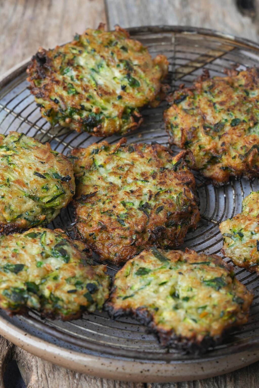 Zucchini Latkes (Gluten-Free, Vegan & Kosher for Passover)