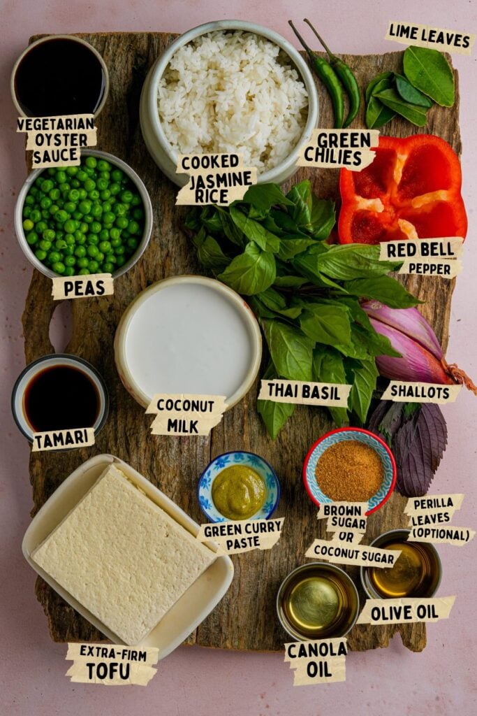 Quick Thai Green Curry Fried Rice Recipe