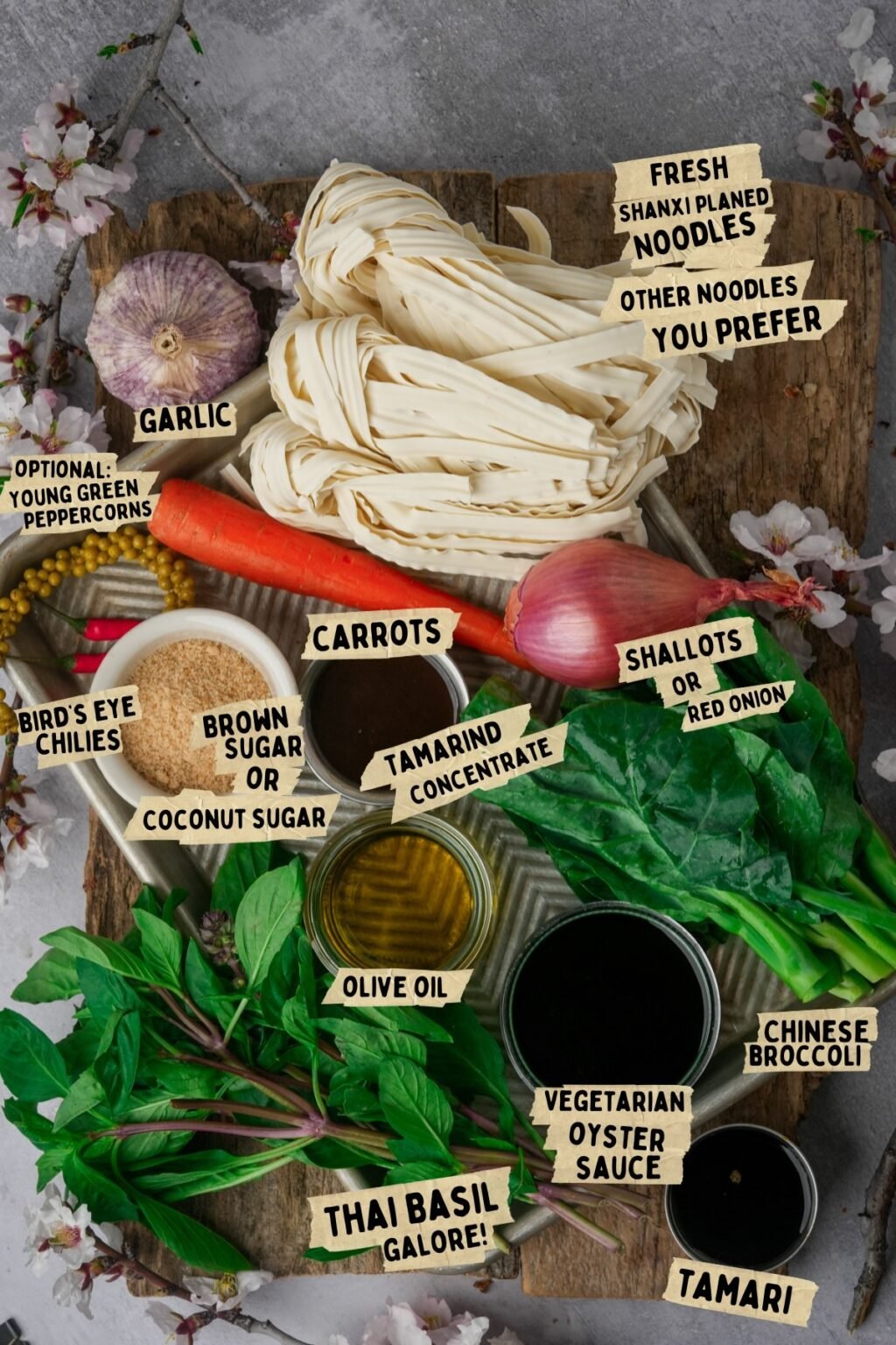 Thai Basil Noodles Recipe