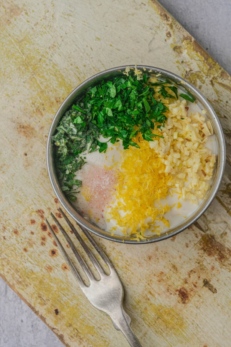 Borani Banjan Recipe (Vegan Afghan Eggplant)