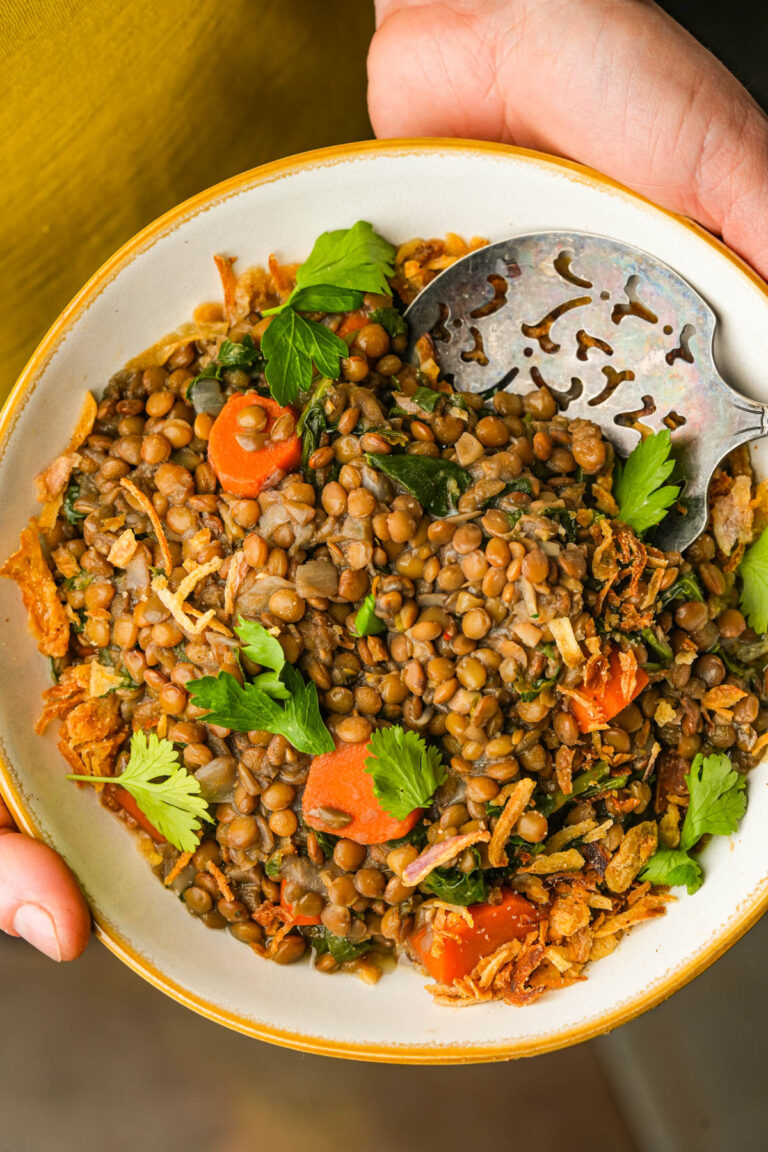 Moroccan Spiced Lentils Recipe