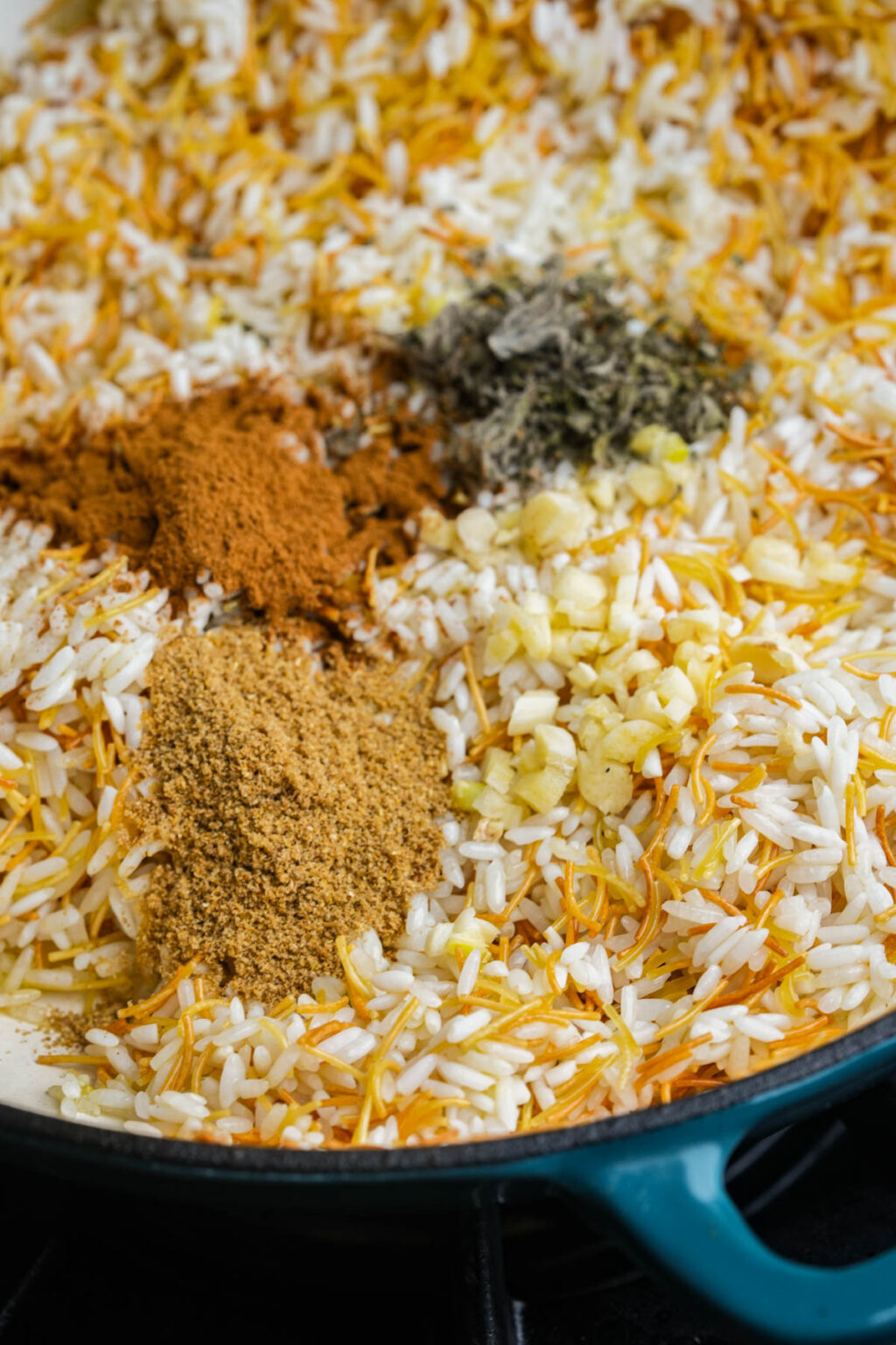 Egyptian Rice Recipe (Roz bel Shareya)
