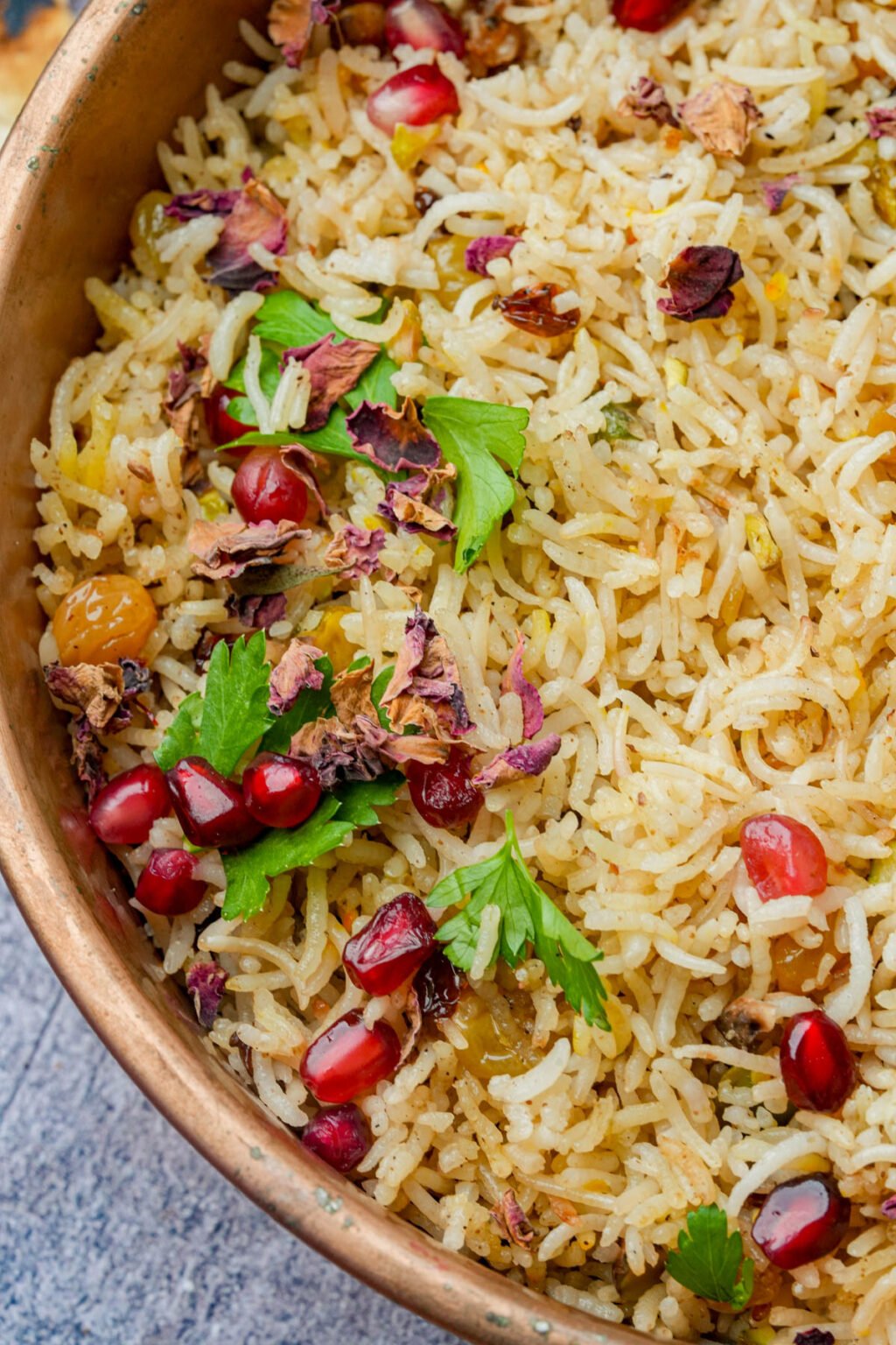 Persian Rice Recipe (Jeweled Rice Pilaf)