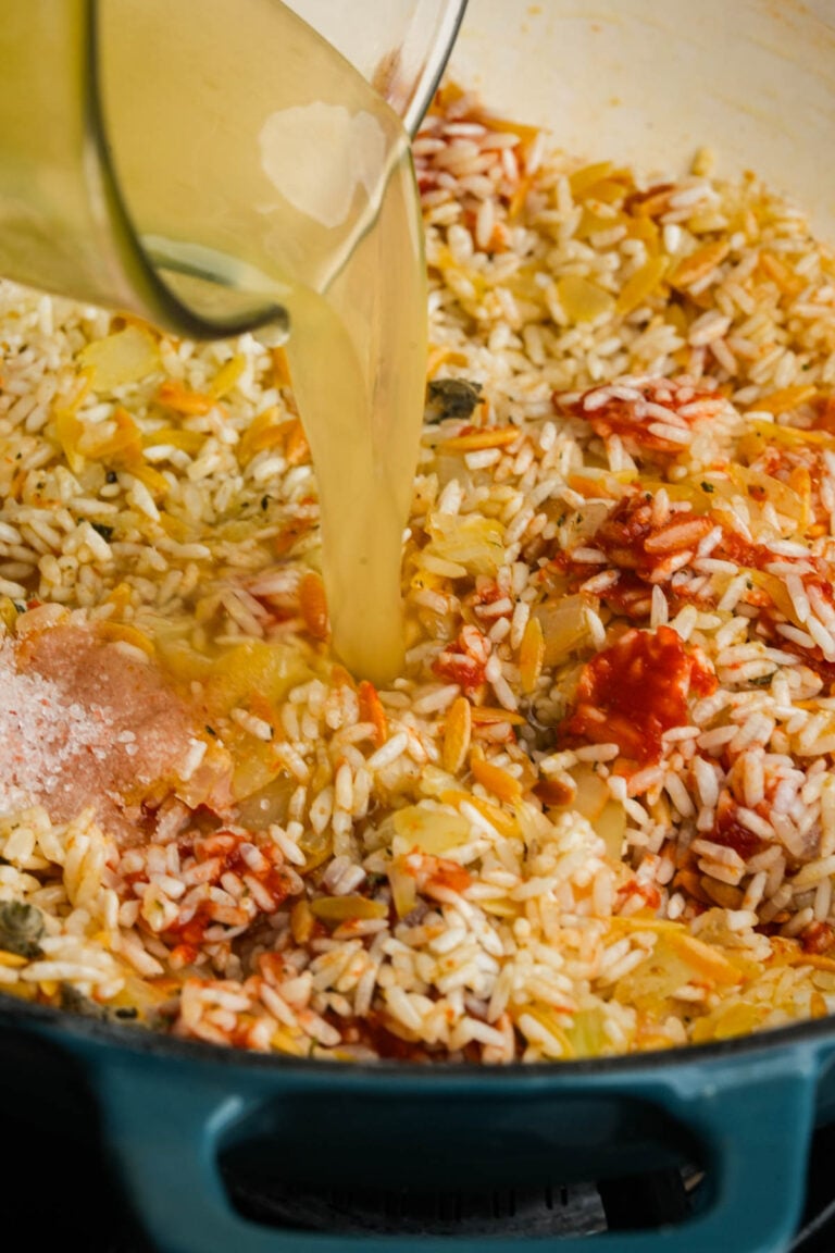 Turkish Rice Recipe (Pirinç Pilavı)