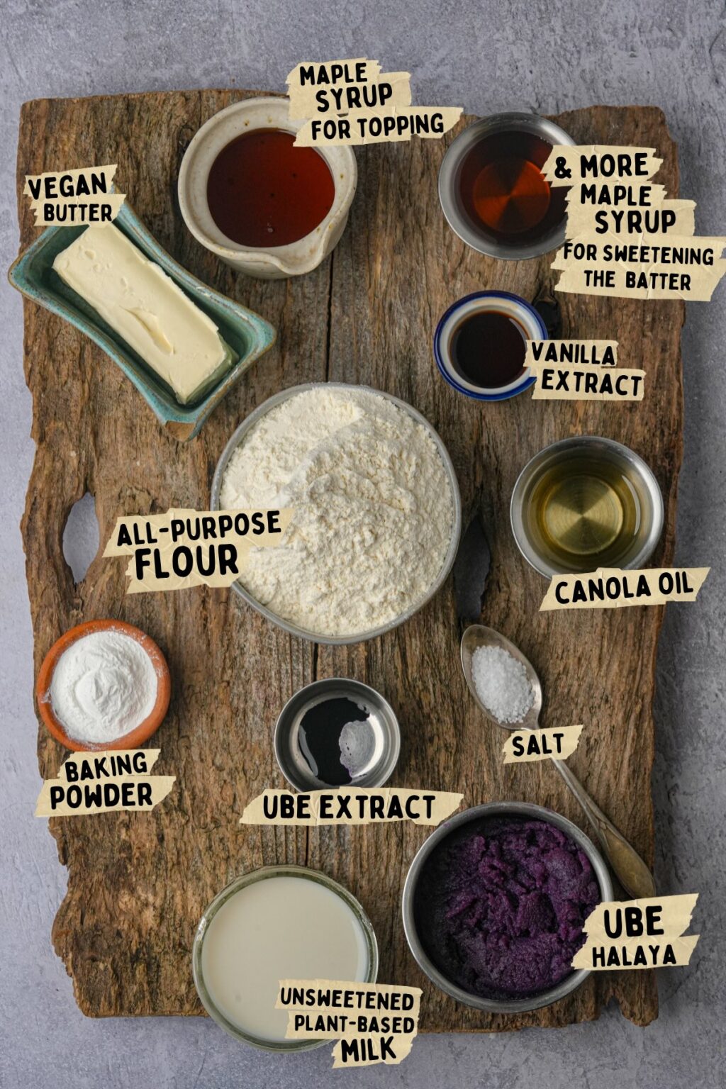 Ube Pancakes Recipe (Filipino Purple Yam Pancake)