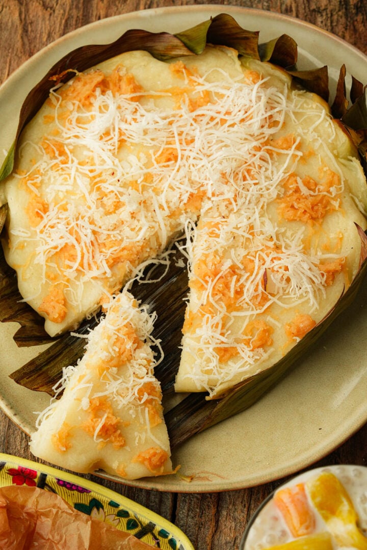 Bibingka Recipe (Filipino Coconut Rice Cake)