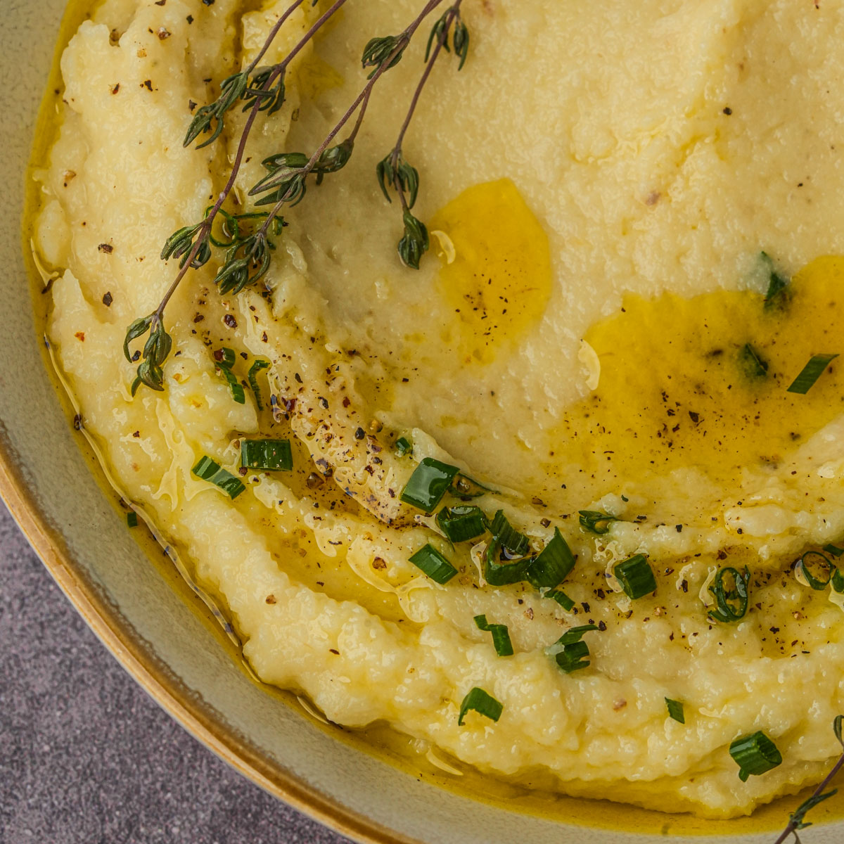 Roasted Garlic Parsnip Purée