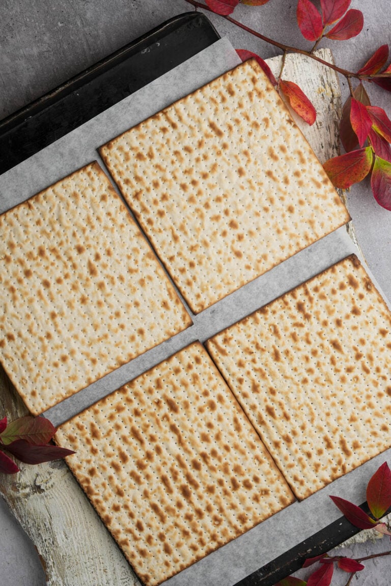 Chocolate Pecan Matzo Toffee Recipe